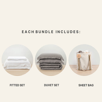 100% Comfort Bamboo Bed Sheet Bundle | Heveya® Singapore